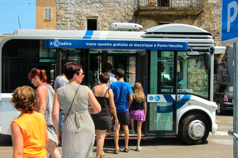 Horaires de Bus de Porto-Vecchio vers toute la Corse